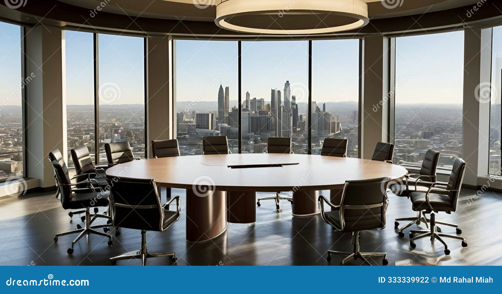 Boardroom Brilliance - the Core of Decision Making Stock Illustration ...