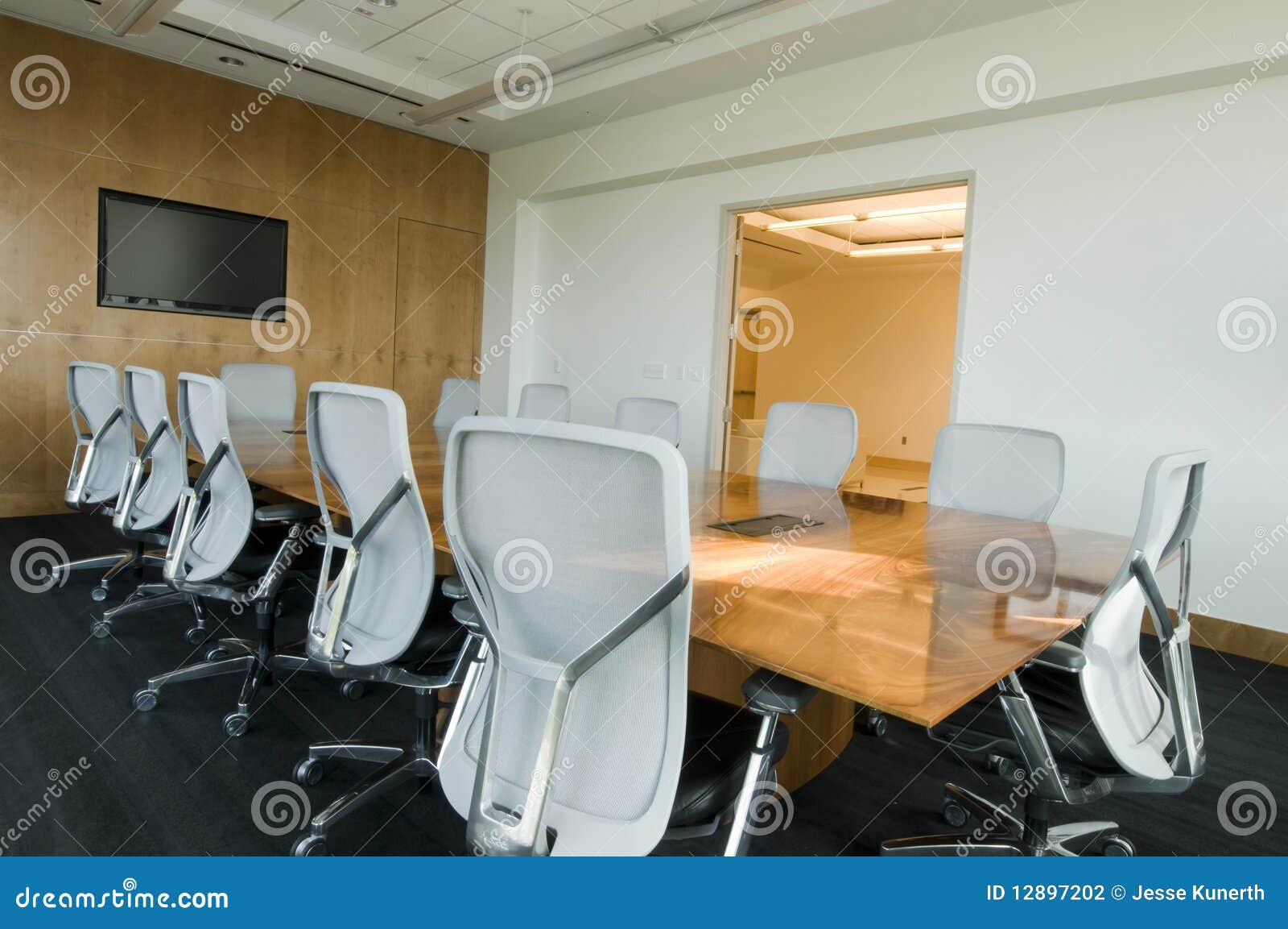Boardroom Interior stock photo. Image of architecture - 12897202