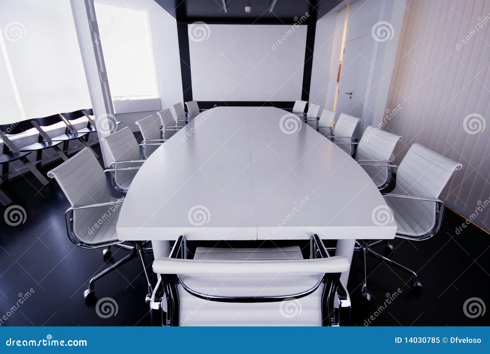 Boardroom at the Meeting Room Stock Image - Image of bright, boardroom ...