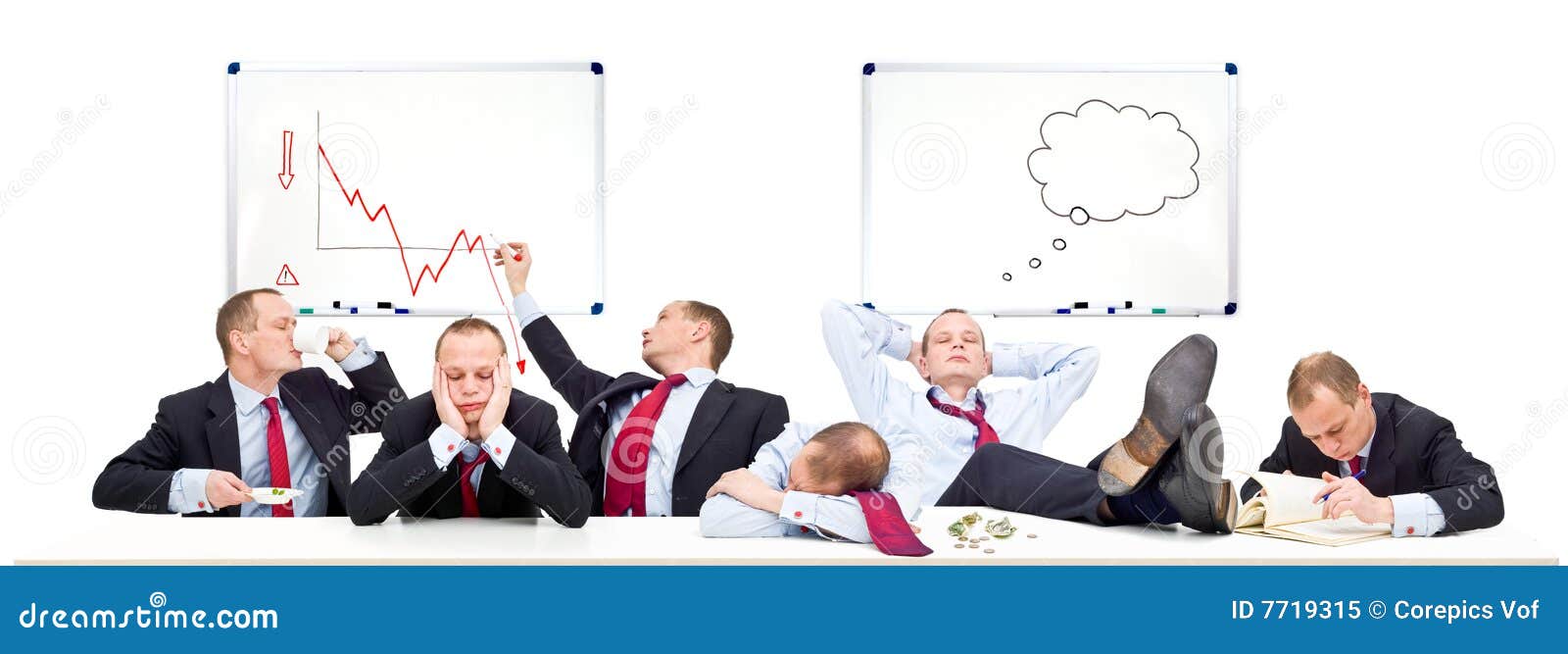 Boardroom on a slow day stock image. Image of multitasking - 7719315