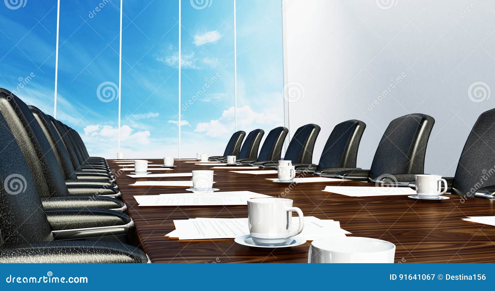 Boardroom Table And Chairs Royalty-Free Stock Photography ...
