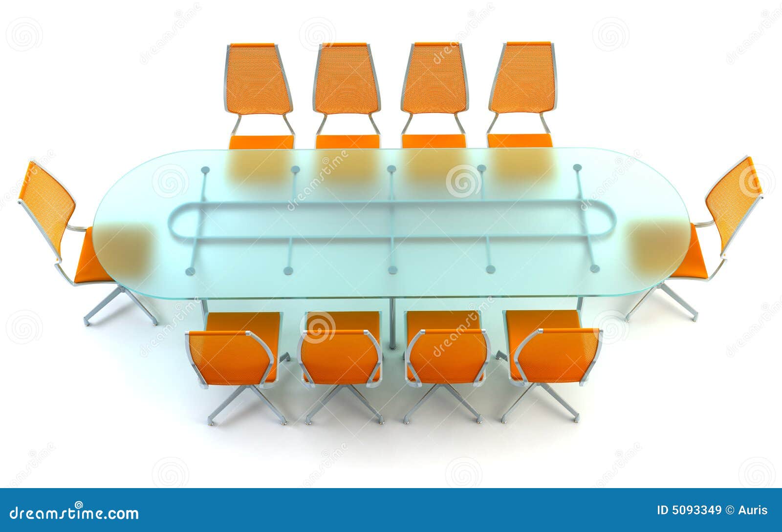 Boardroom With Table And Chairs Royalty-Free Stock Photo ...
