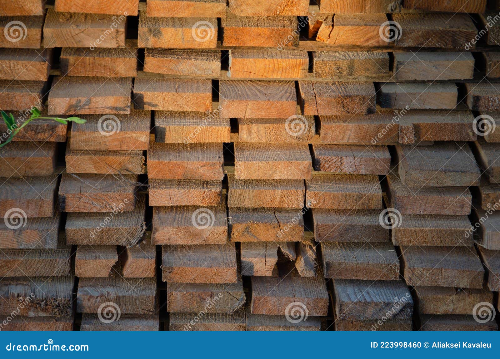 Boards and Beams Basic Building Material Nature Stock Photo - Image of ...