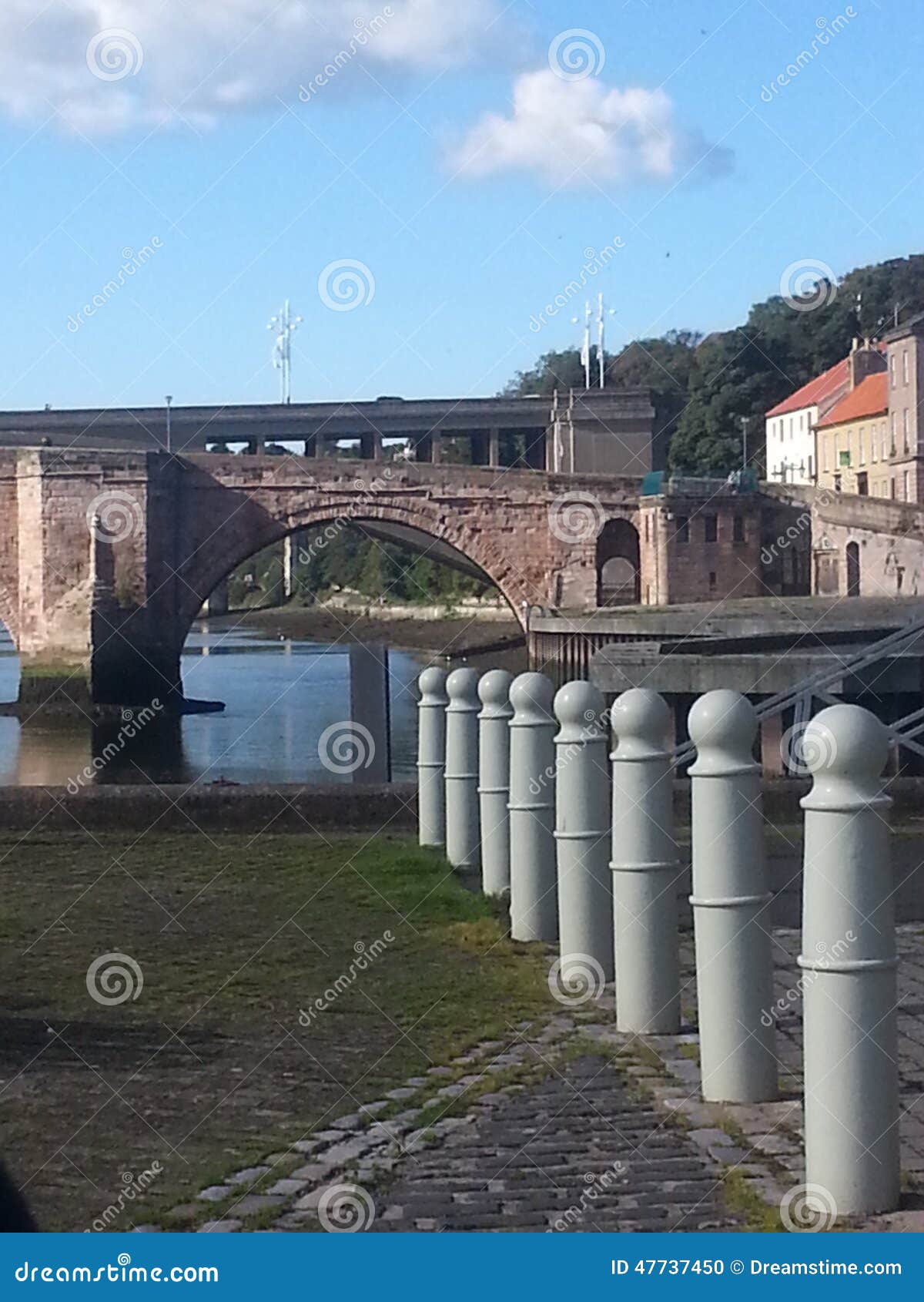 Boards stock photo. Image of bridge, harbor, bolards - 47737450