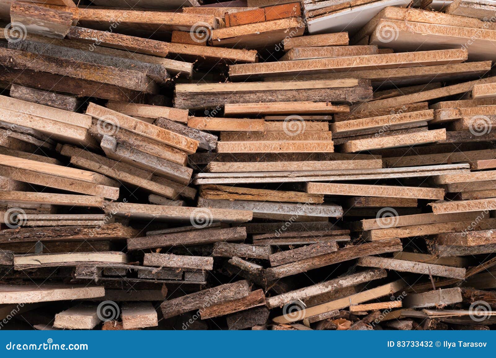 Boards stacked pile. stock photo. Image of filling, plank - 83733432