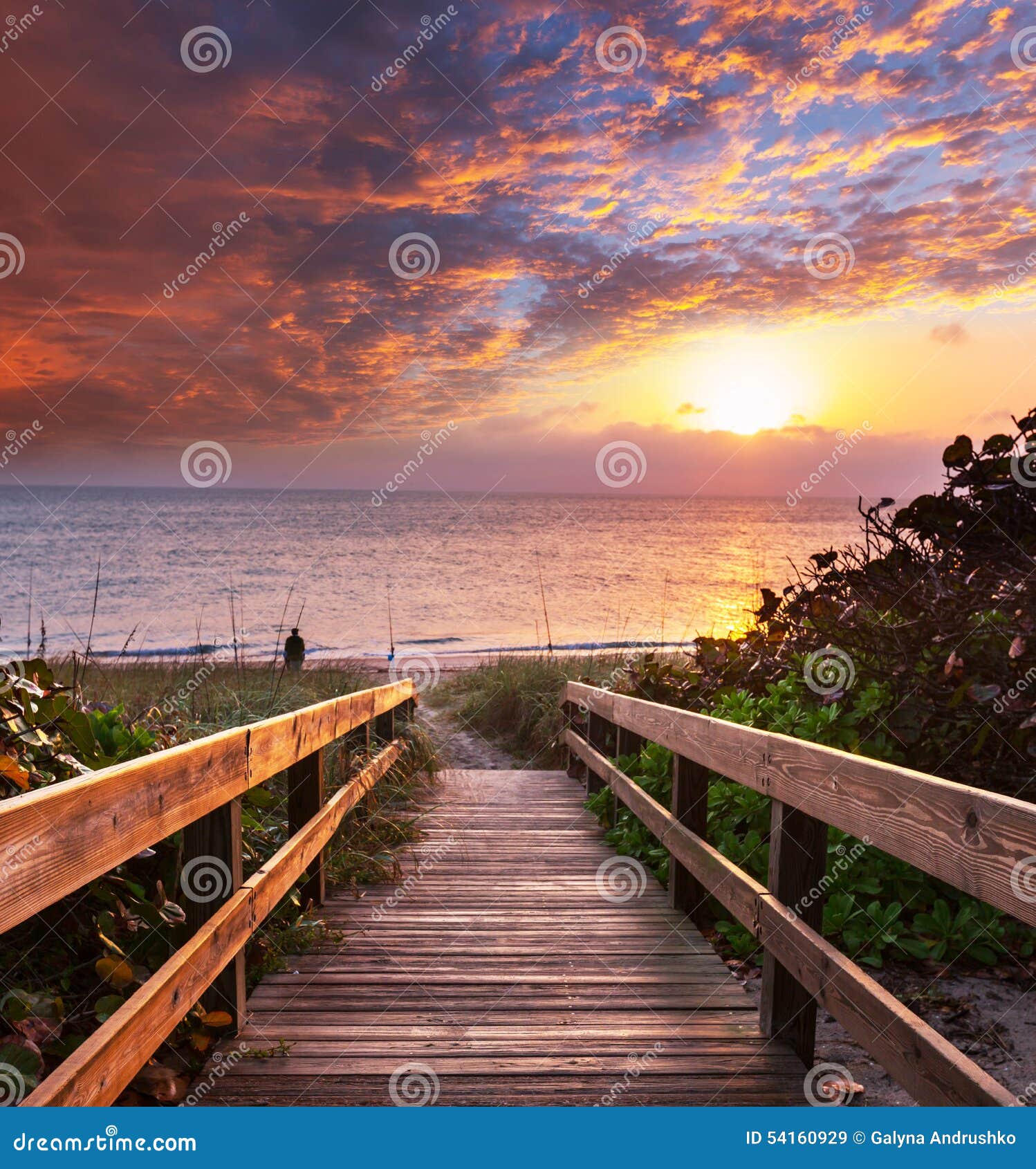 Boardwalk on beach stock image. Image of paradise, recreation - 54160929