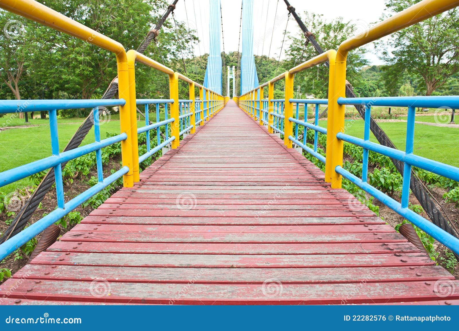 Boardwalk on the bridge stock photo. Image of pattern - 22282576