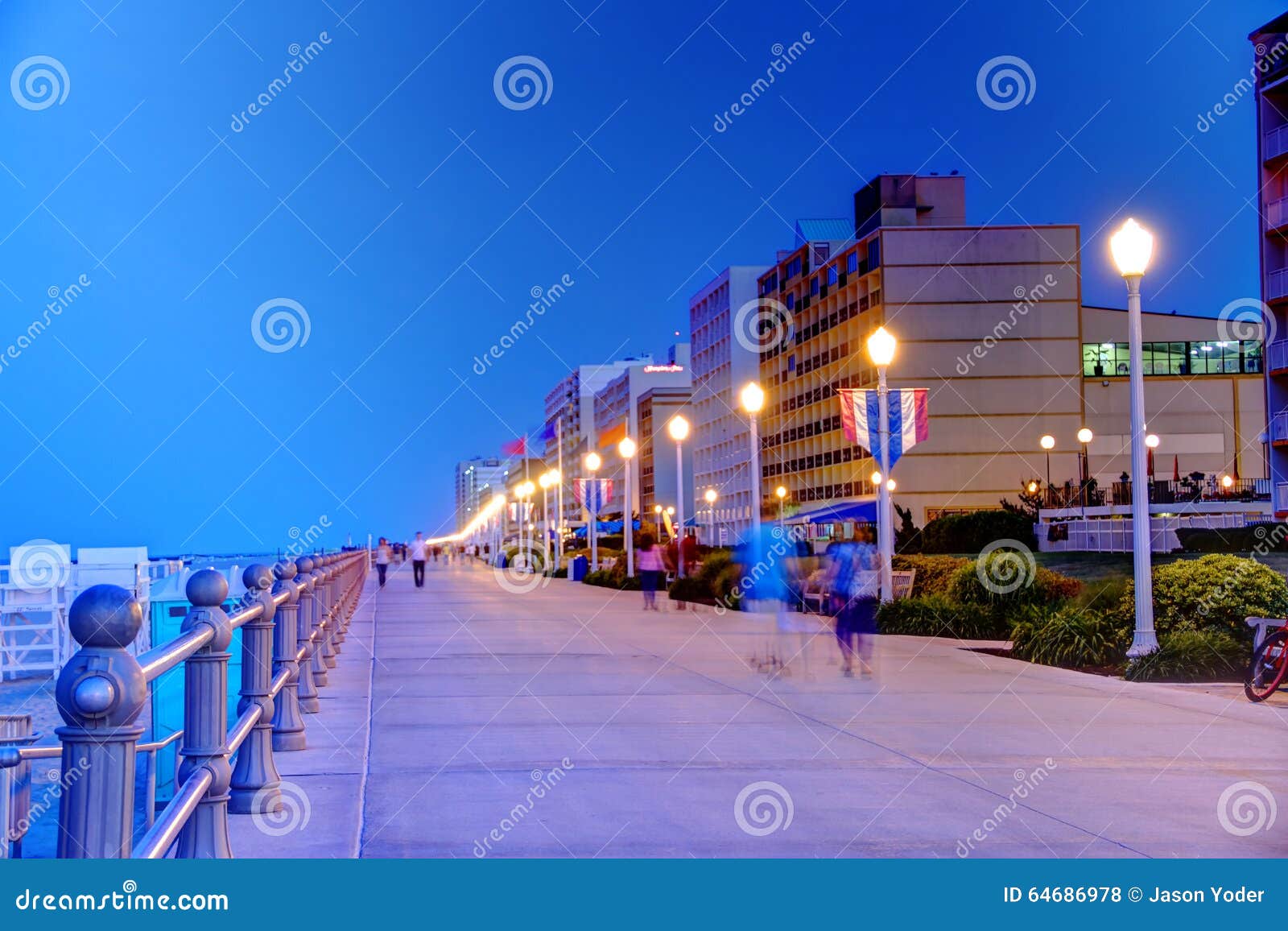 On the Boardwalk stock photo. Image of horizontal, people - 64686978