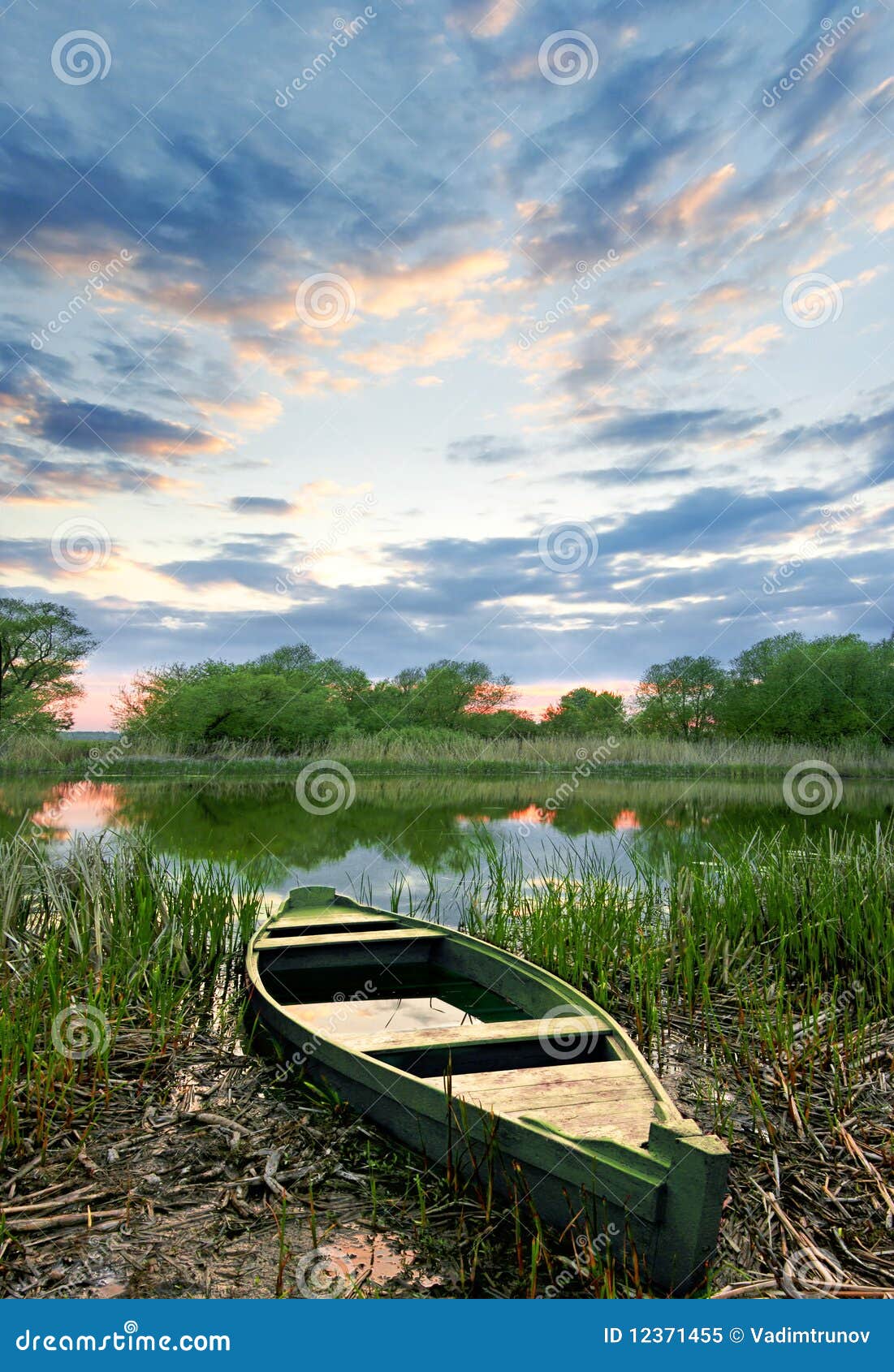 Boat stock image. Image of nature, travel, river, trees - 12371455