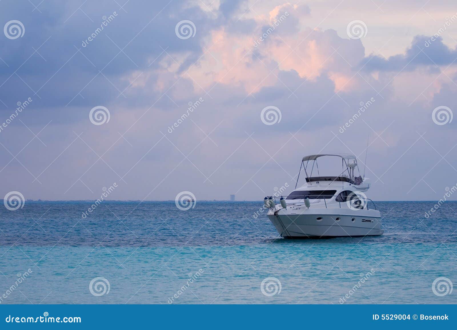 Boat stock photo. Image of caribbean, vacation, boat, clouds - 5529004