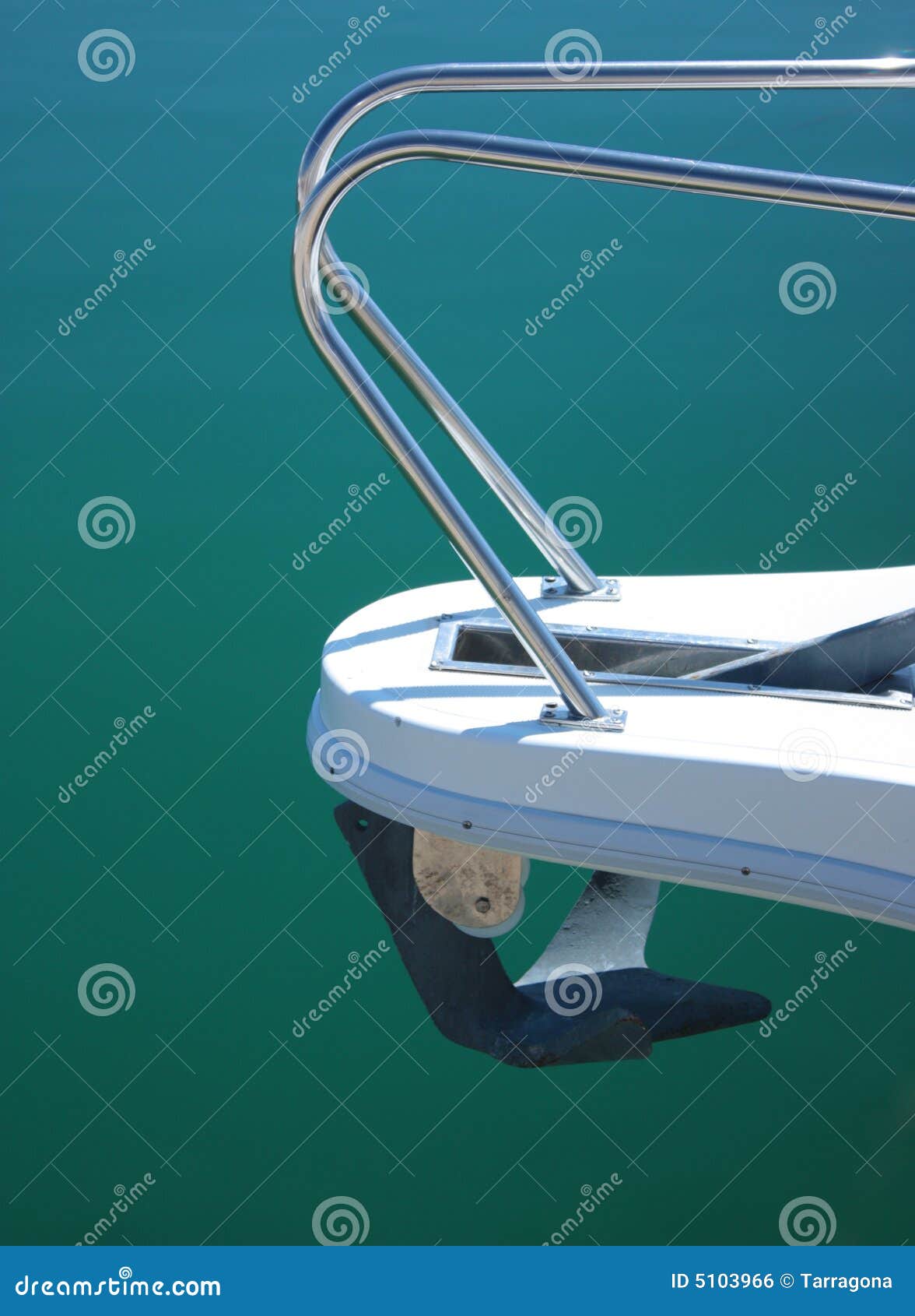 Boat anchor stock photo. Image of anchor, deluxe, marine - 5103966