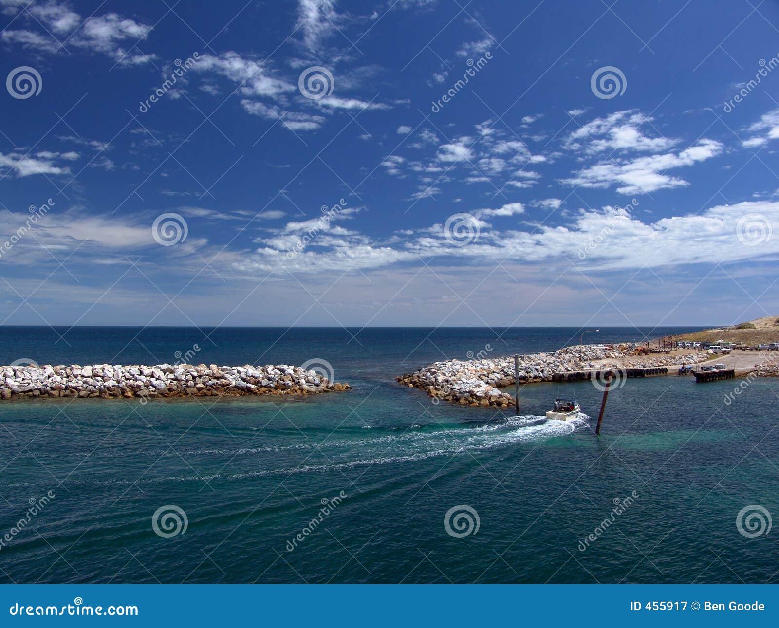 Boat Arrives Picture. Image: 455917