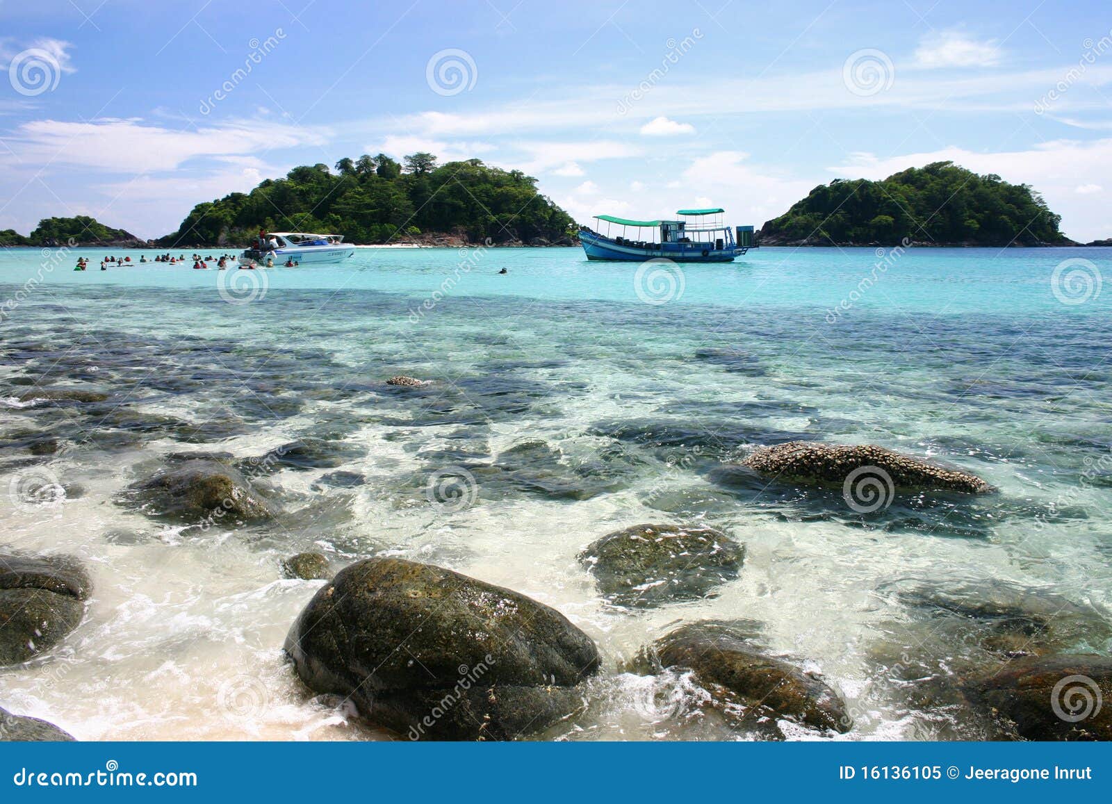 Boat in the Beach stock image. Image of recreation, relaxation - 16136105