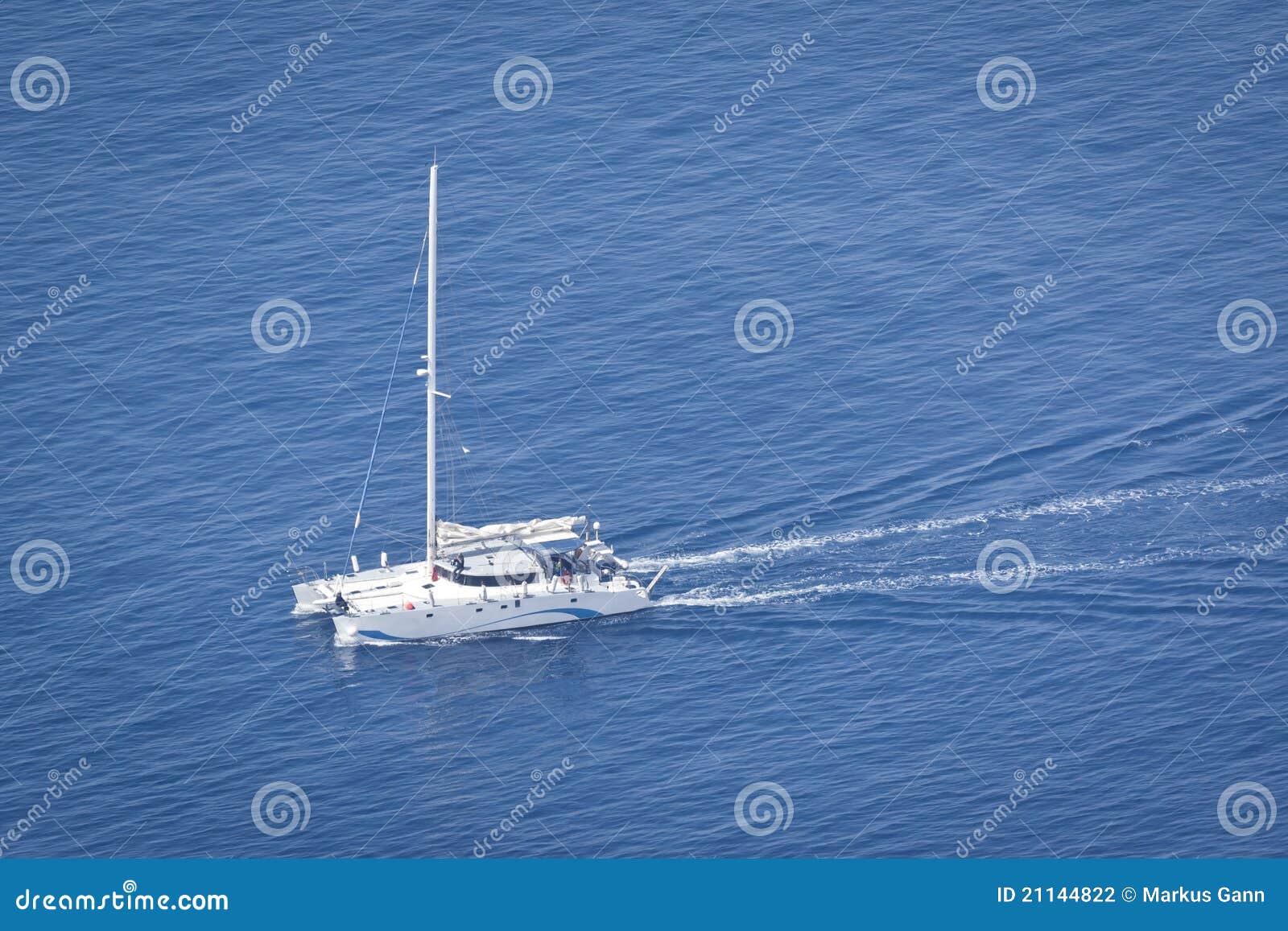 Boat in the blue ocean stock photo. Image of regatta - 21144822