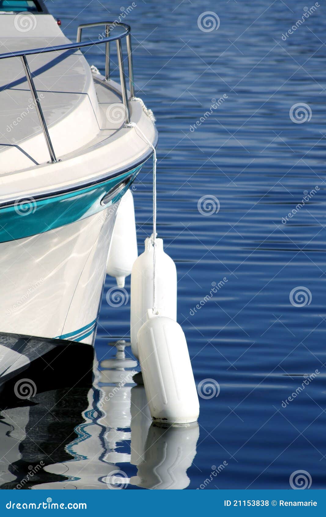 Boat with Buoys stock photo. Image of buoy, boat, plastic - 21153838