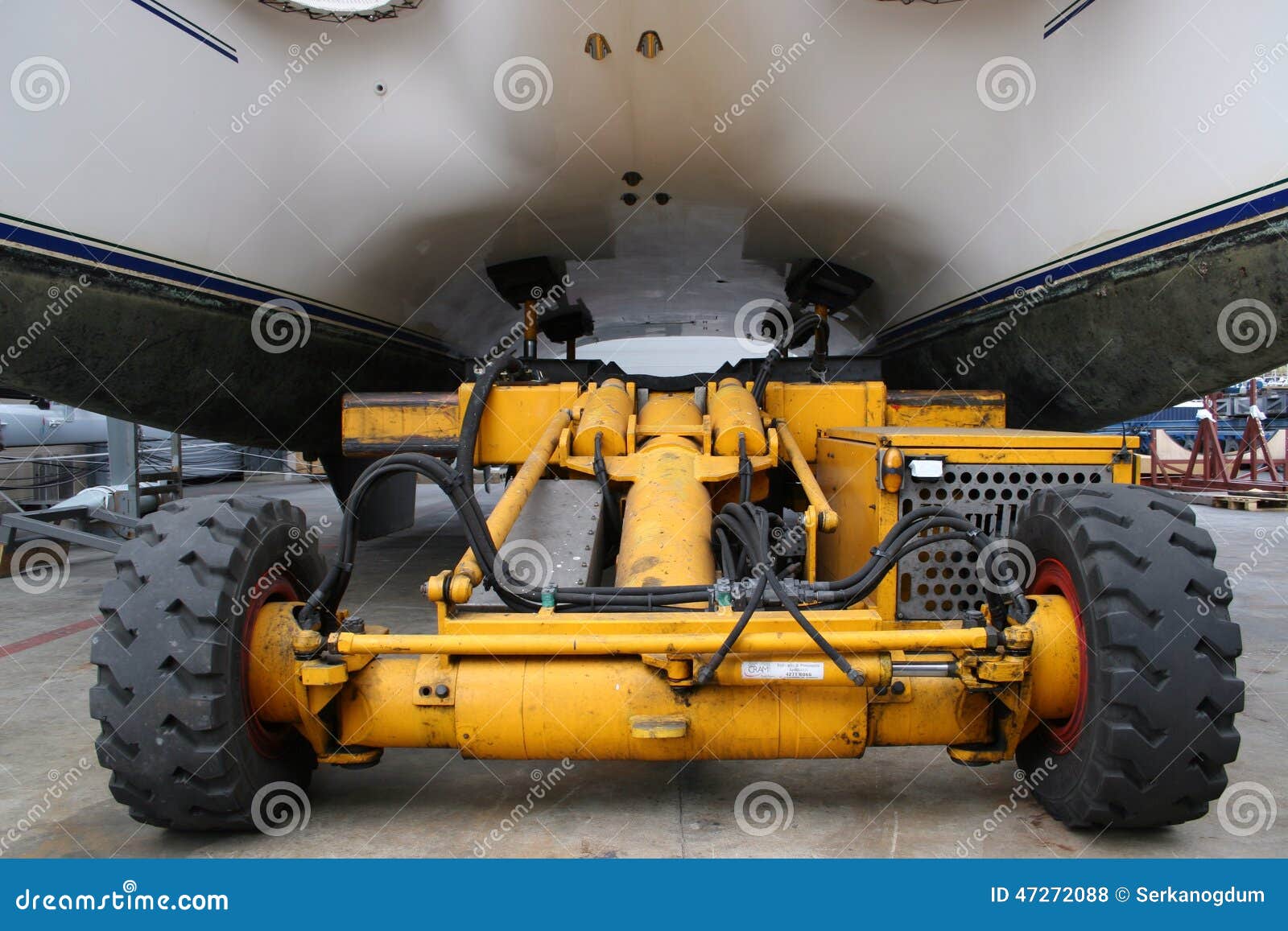Boat carrier editorial stock photo. Image of boat, yard - 47272088