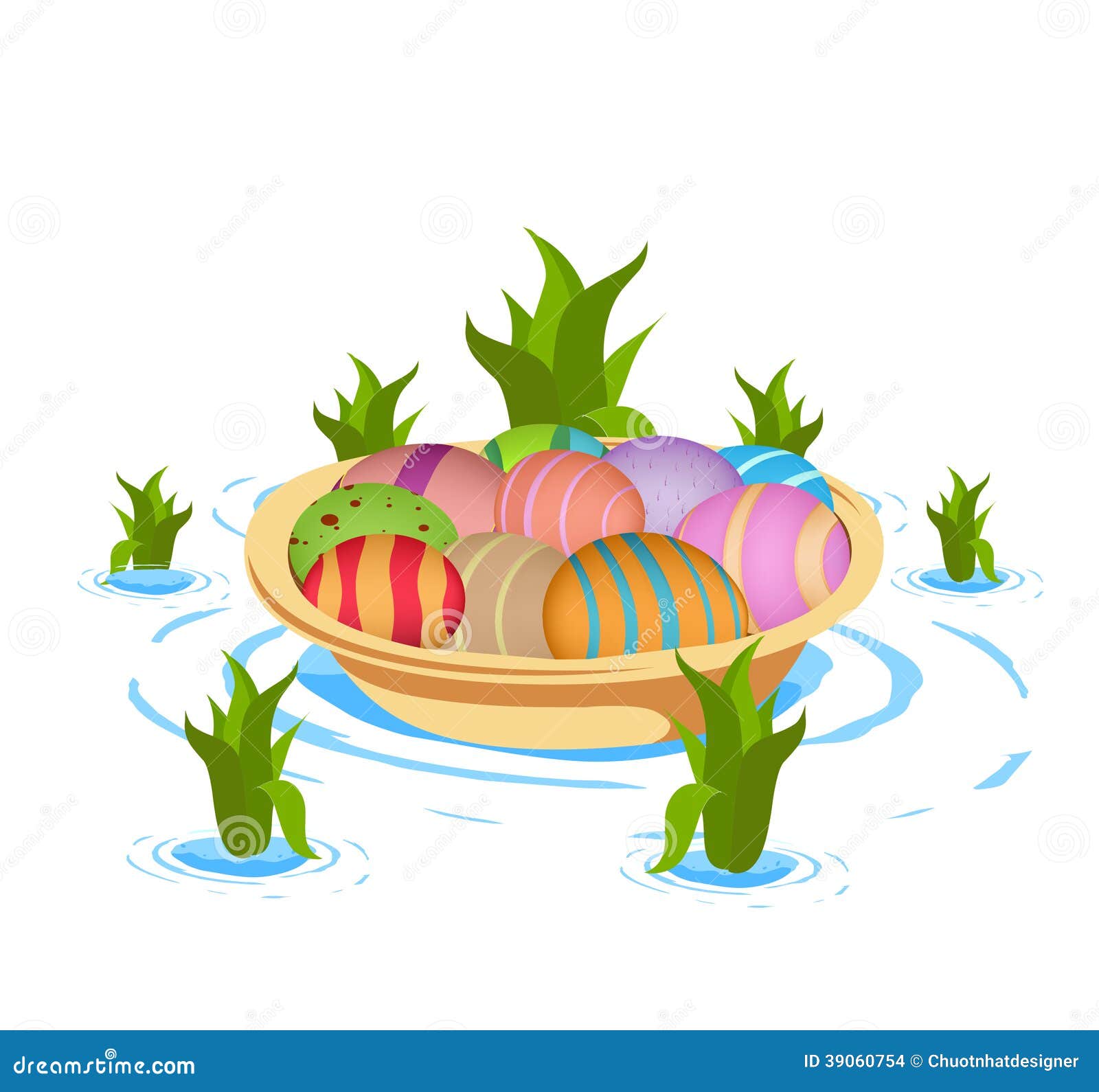 Boat carrying eggs stock illustration. Illustration of computer - 39060754
