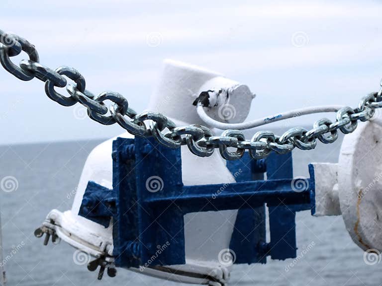 Boat chain stock image. Image of fisher, fence, house - 90830427