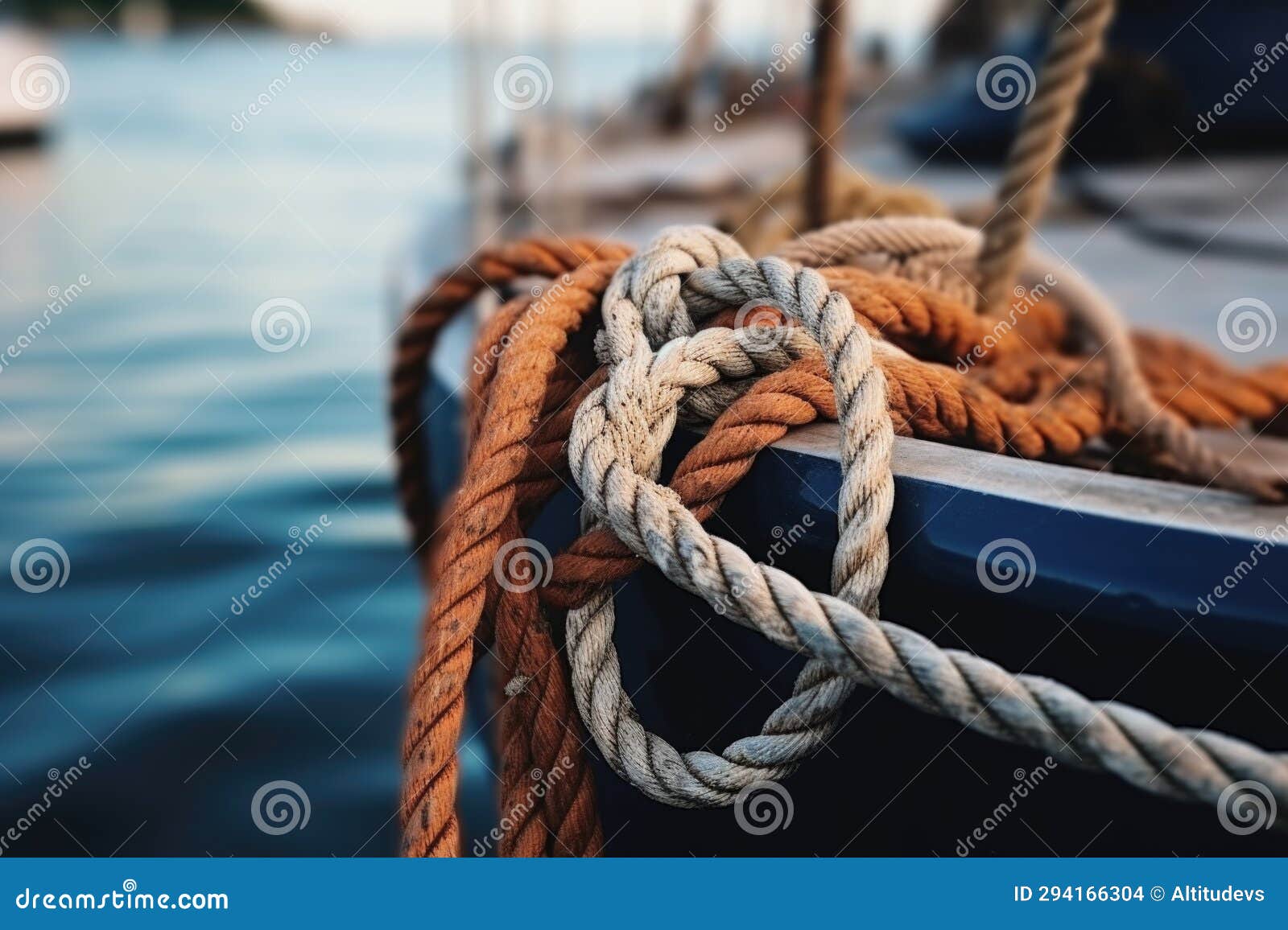 Thick Coiled Rope In Circular Shape Isolated Transparent Background ...