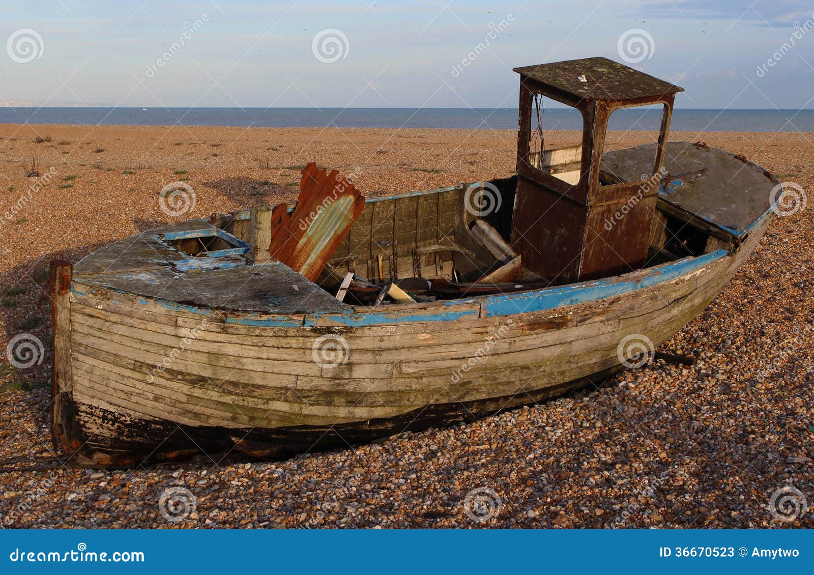 Boat on desert stock image. Image of beach, broken, grey - 36670523
