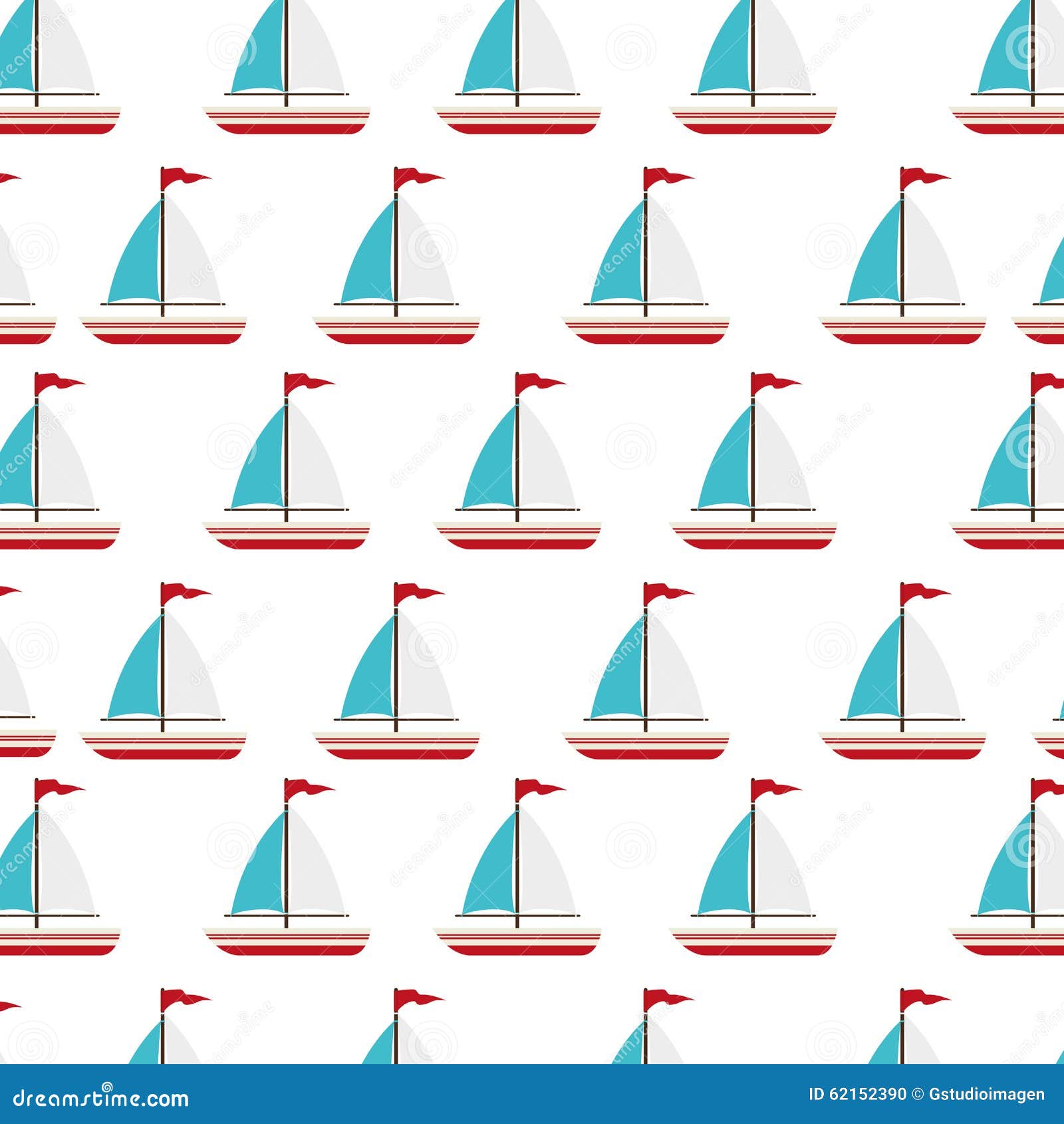 Boat design background stock vector. Illustration of pattern - 62152390