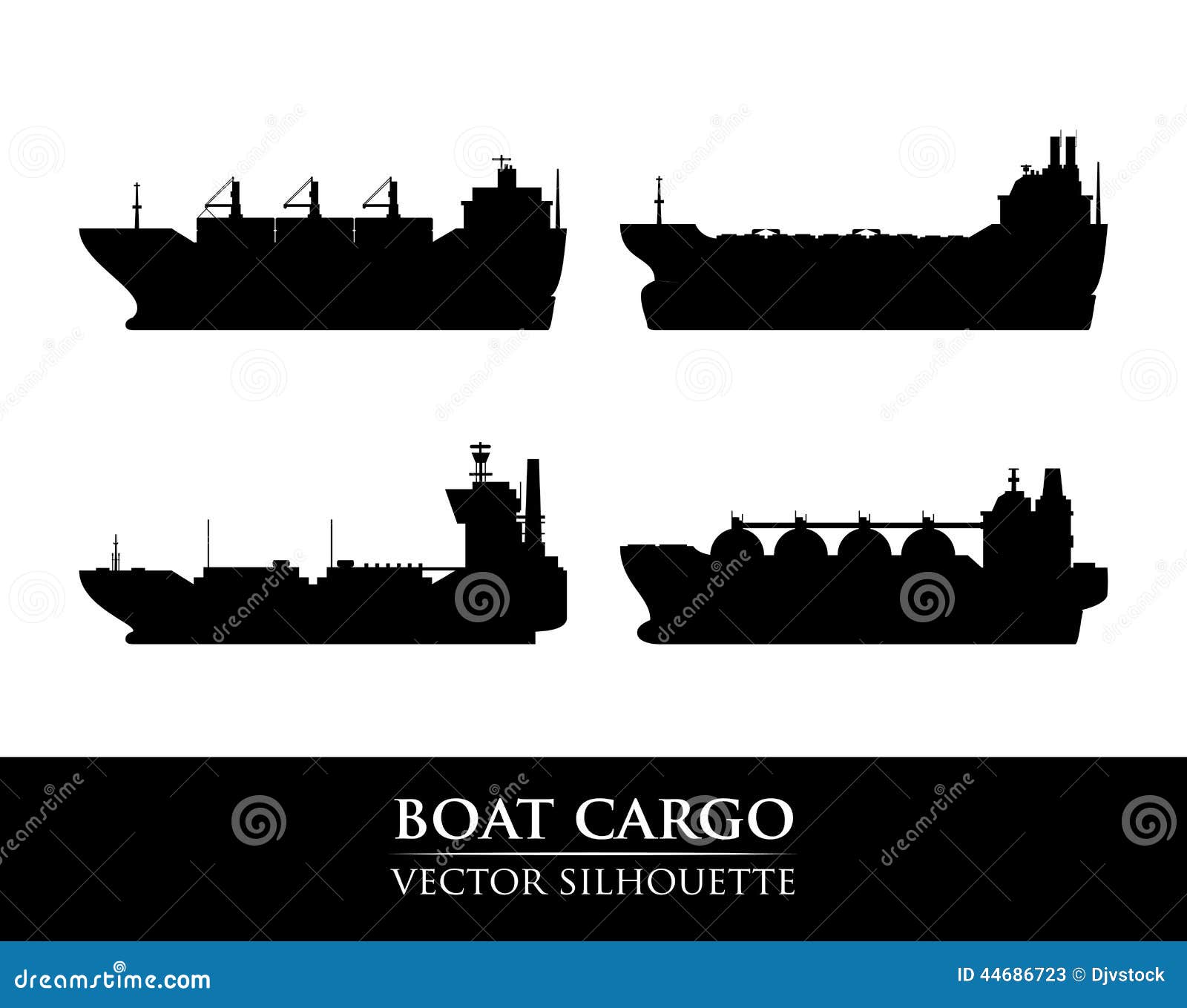 Boat design stock vector. Illustration of types, graphic - 44686723