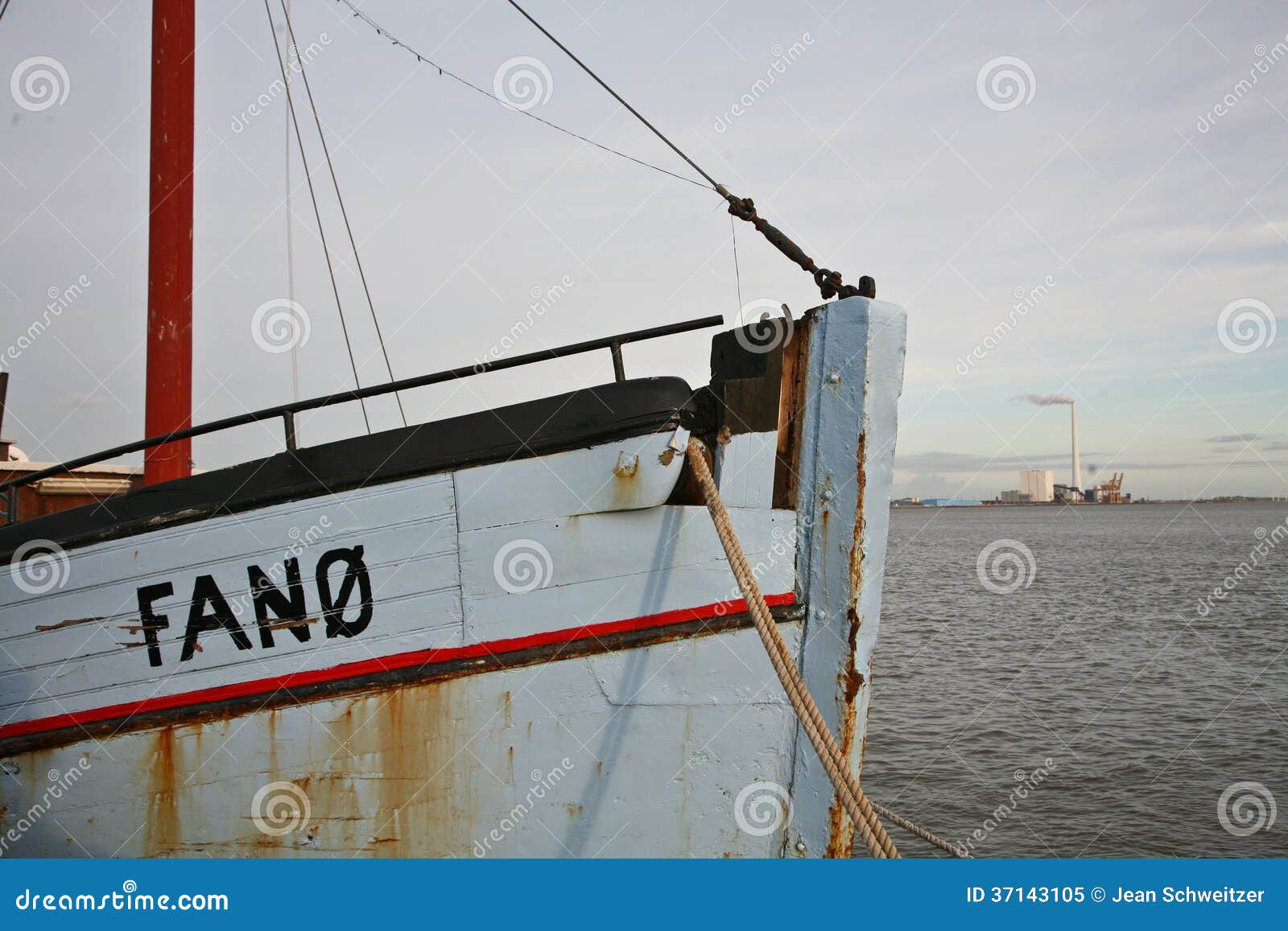 Boat Details. Island of Fanoe in Denmark Editorial Image - Image of ...