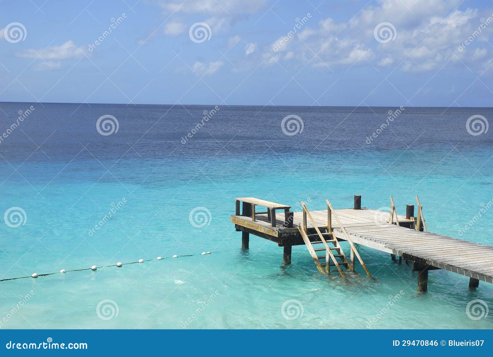 Tropical Boats In Dock