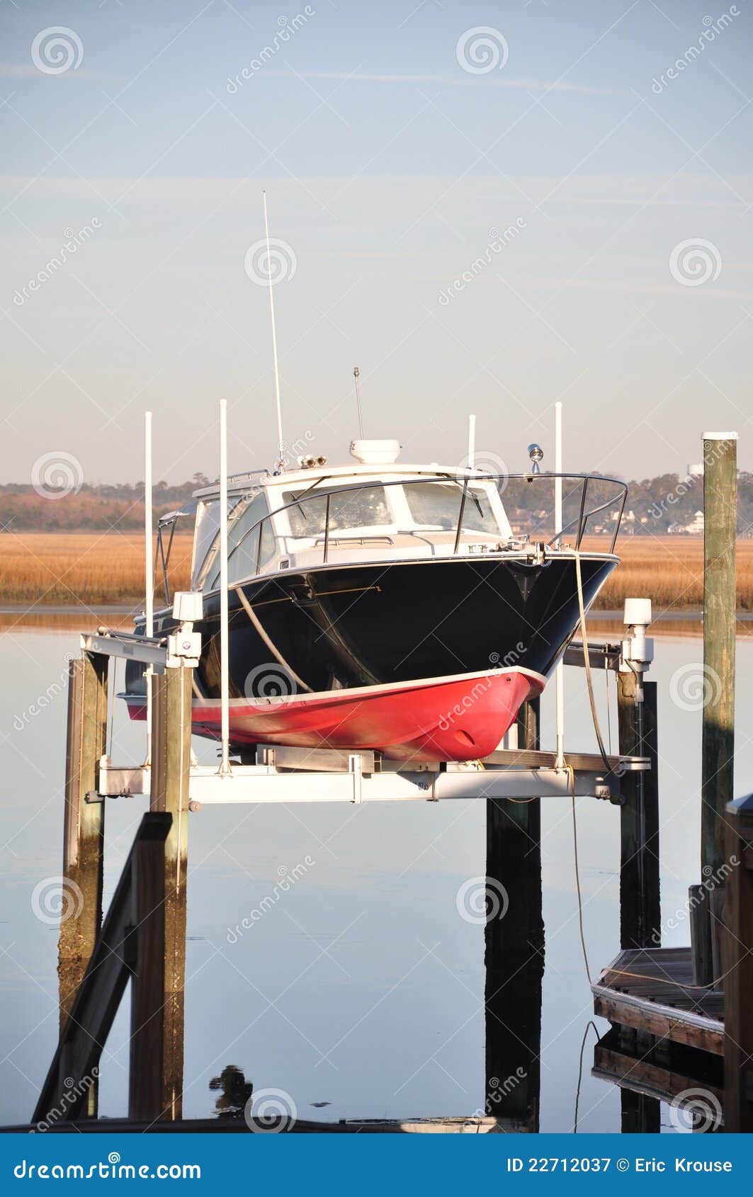 Boat Dry Dock stock image. Image of motor, harbor, engine - 22712037