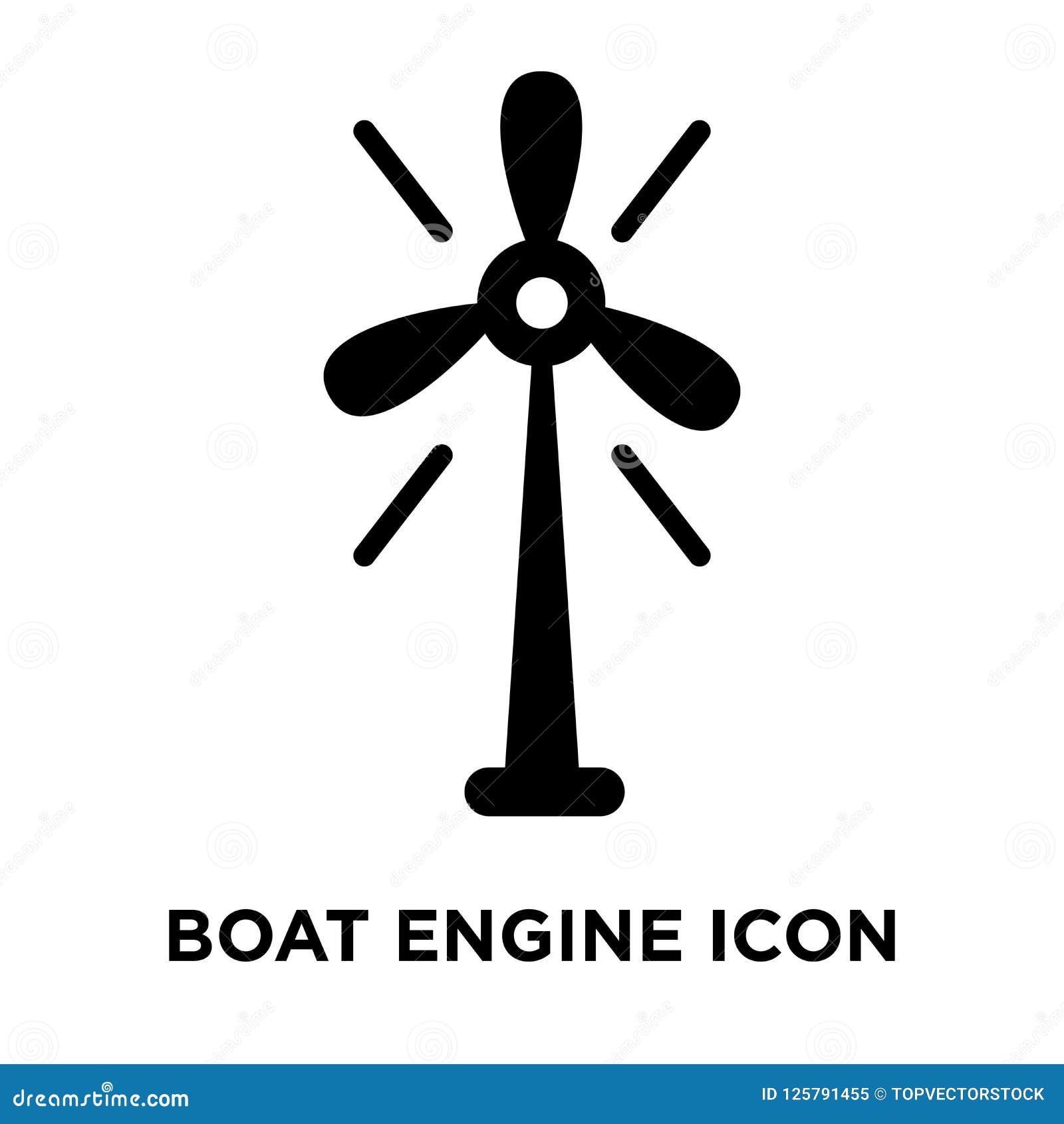 Marine Engine Logo