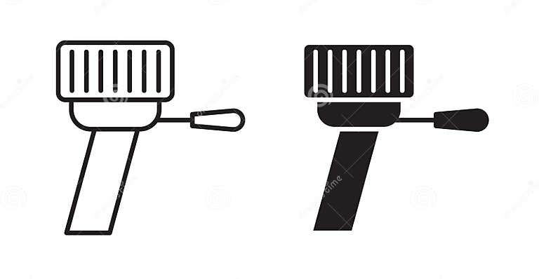 Boat Engine Thin Line Vector Icon Set Stock Vector - Illustration of ...