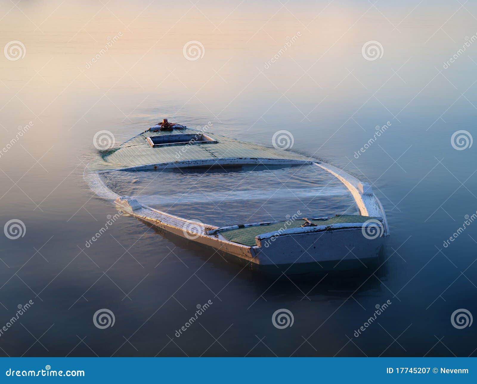 Boat in the fog stock image. Image of seaboat, boat, help - 17745207