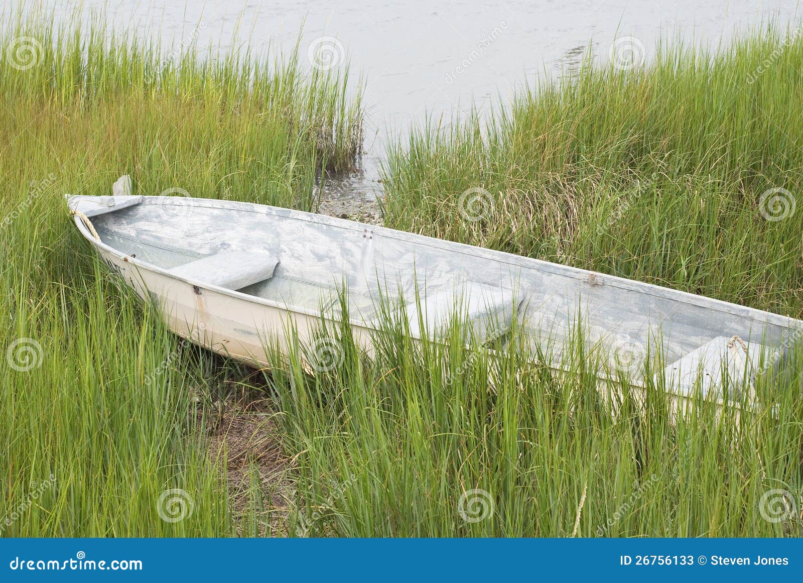 Boat in the Grass stock image. Image of environment, sport - 26756133