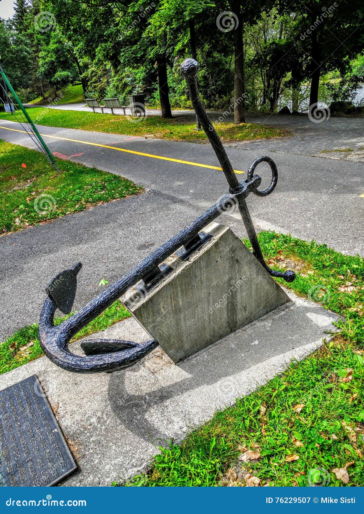 Boat Hanker stock image. Image of asphalt, hanker, shrub - 76229507