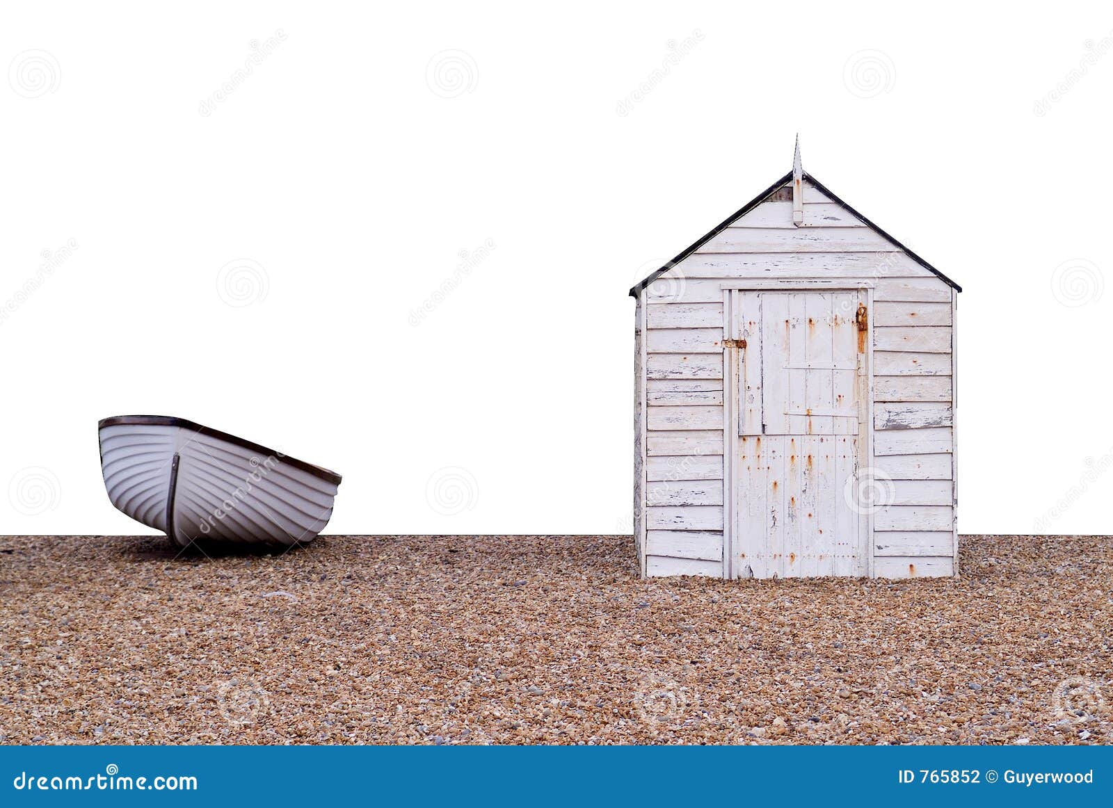 Boat and hut stock photo. Image of white, beach, shabby - 765852