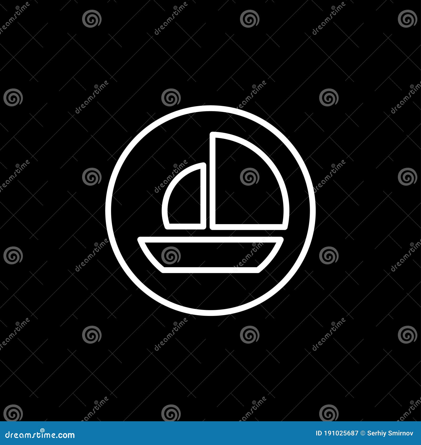 Boat Icon. Ships Transportation, Vector Sign Illustration Stock ...