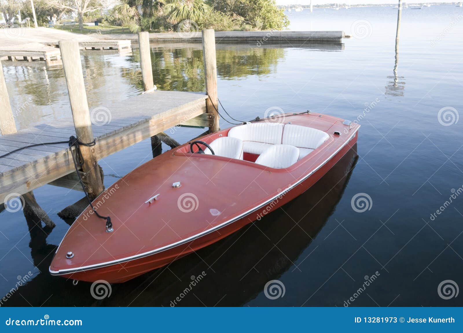 Boat on Indian River stock image. Image of boat, florida - 13281973