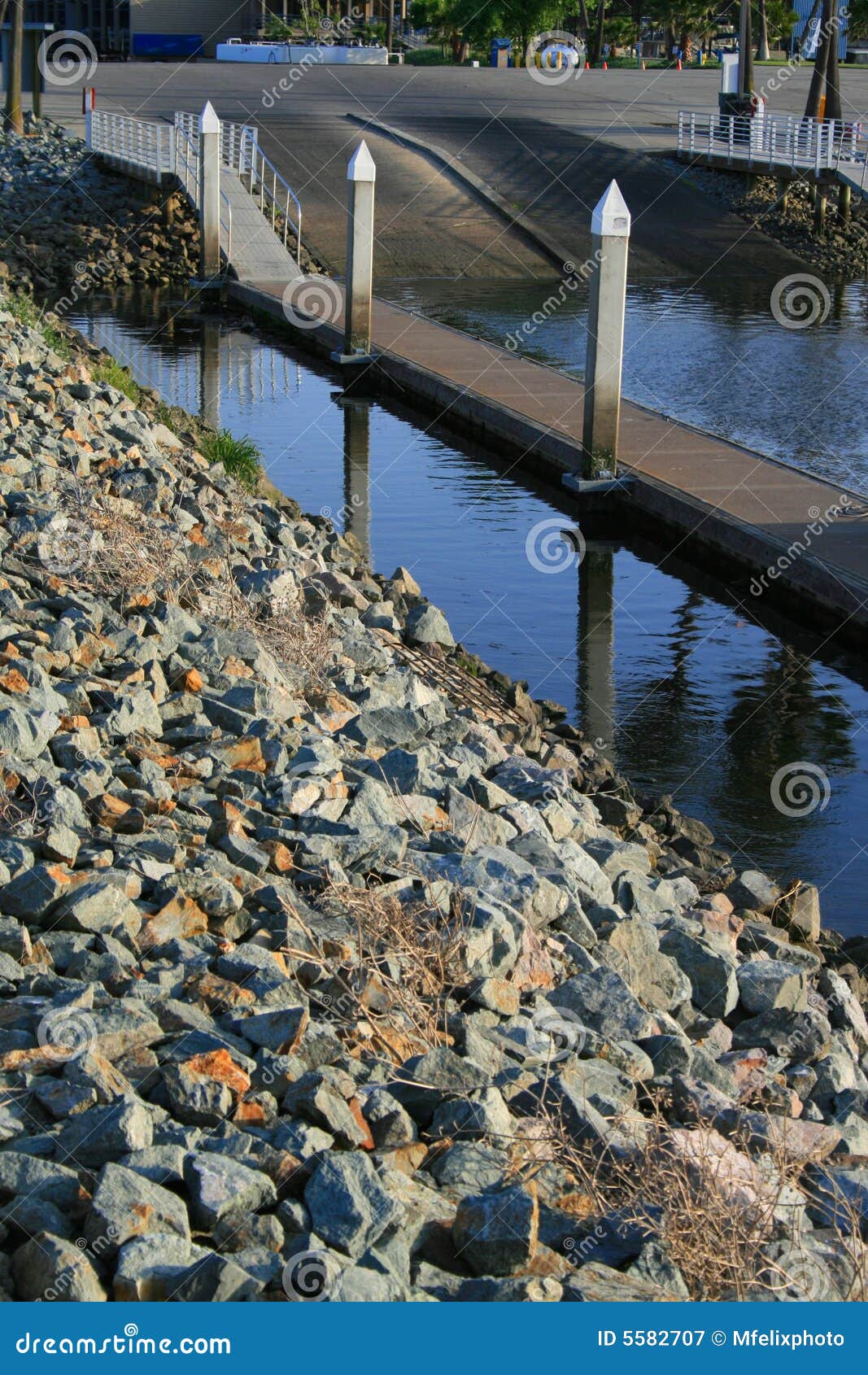 Boat Launch stock image. Image of rocks, boating, gravel - 5582707