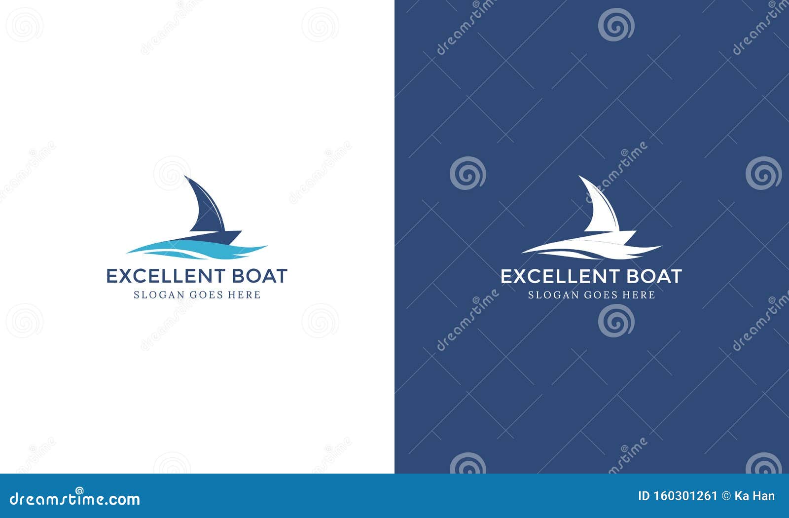 Boat Logo for company stock vector. Illustration of element - 160301261