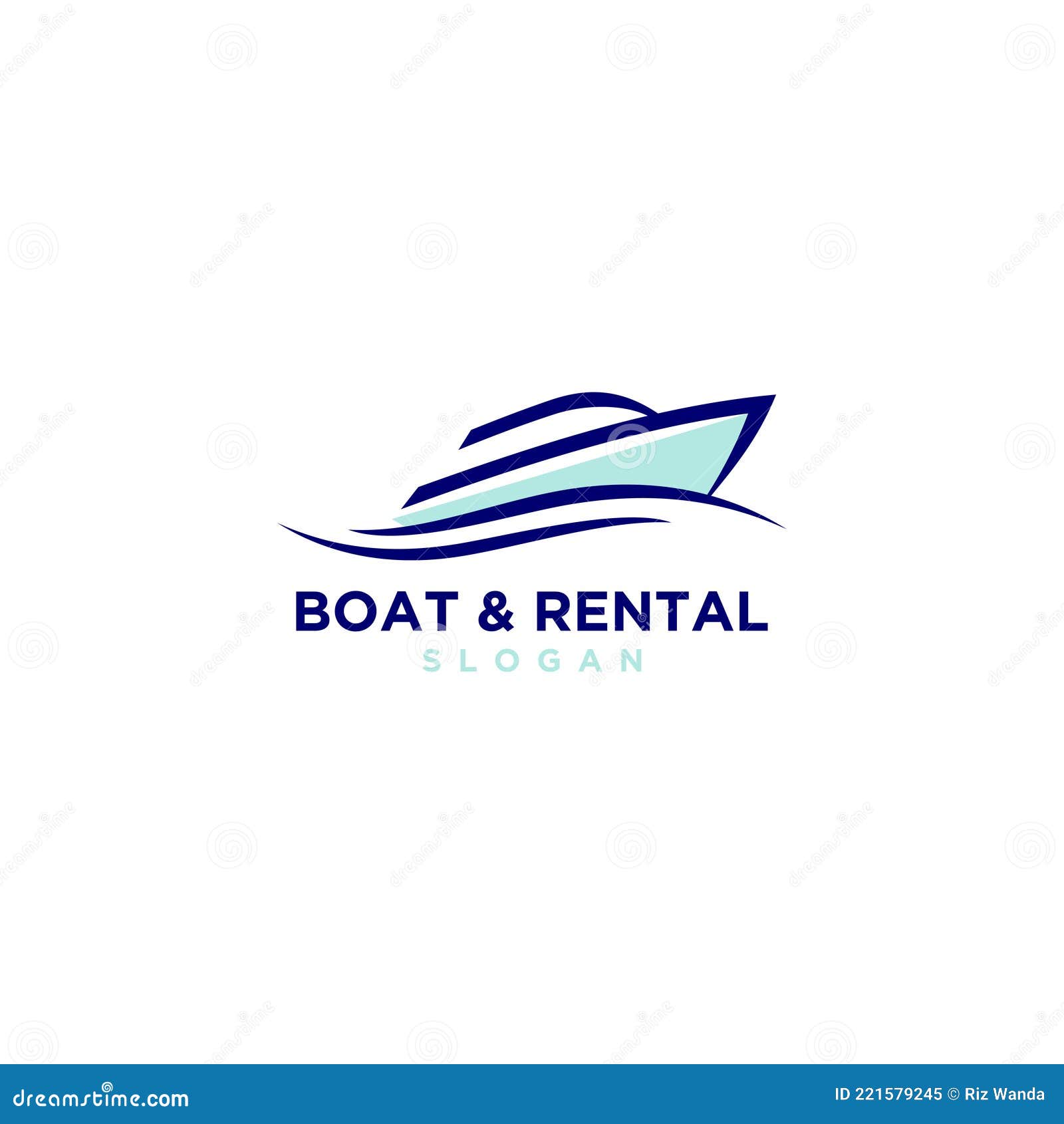Boat Logo Design Template Vector Graphic Branding Element Stock Vector ...