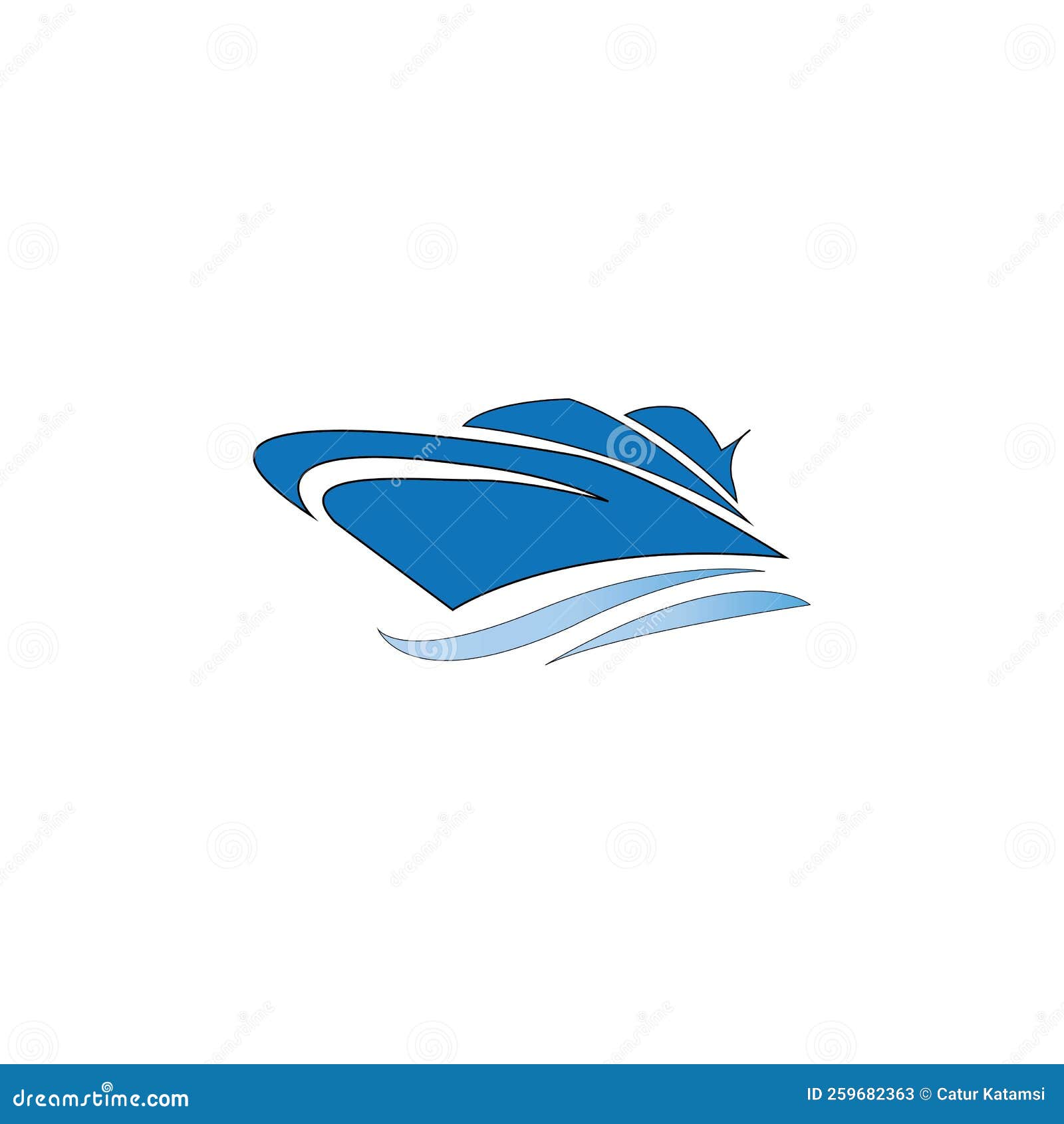 Boat Logo Icon Vector Design Stock Illustration - Illustration of ocean ...