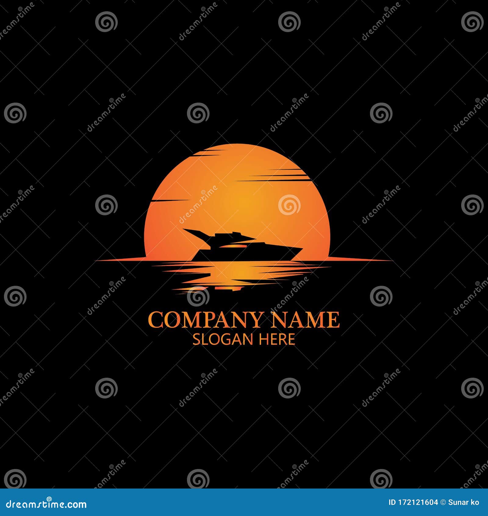 Boat Logo Template,ship Icon Design,illustration Element Vector Stock ...