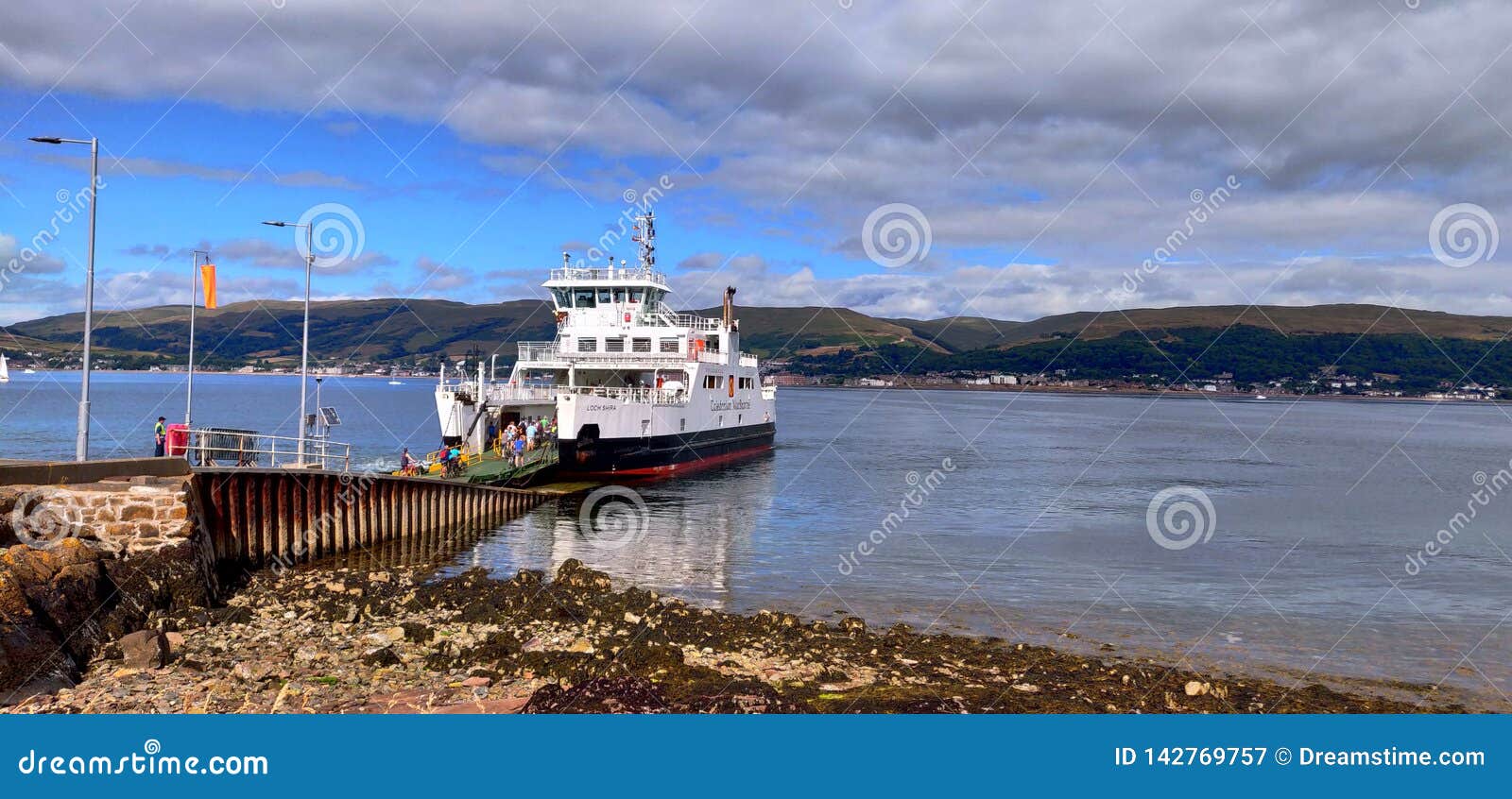 Boat editorial photography. Image of millport, view - 142769757