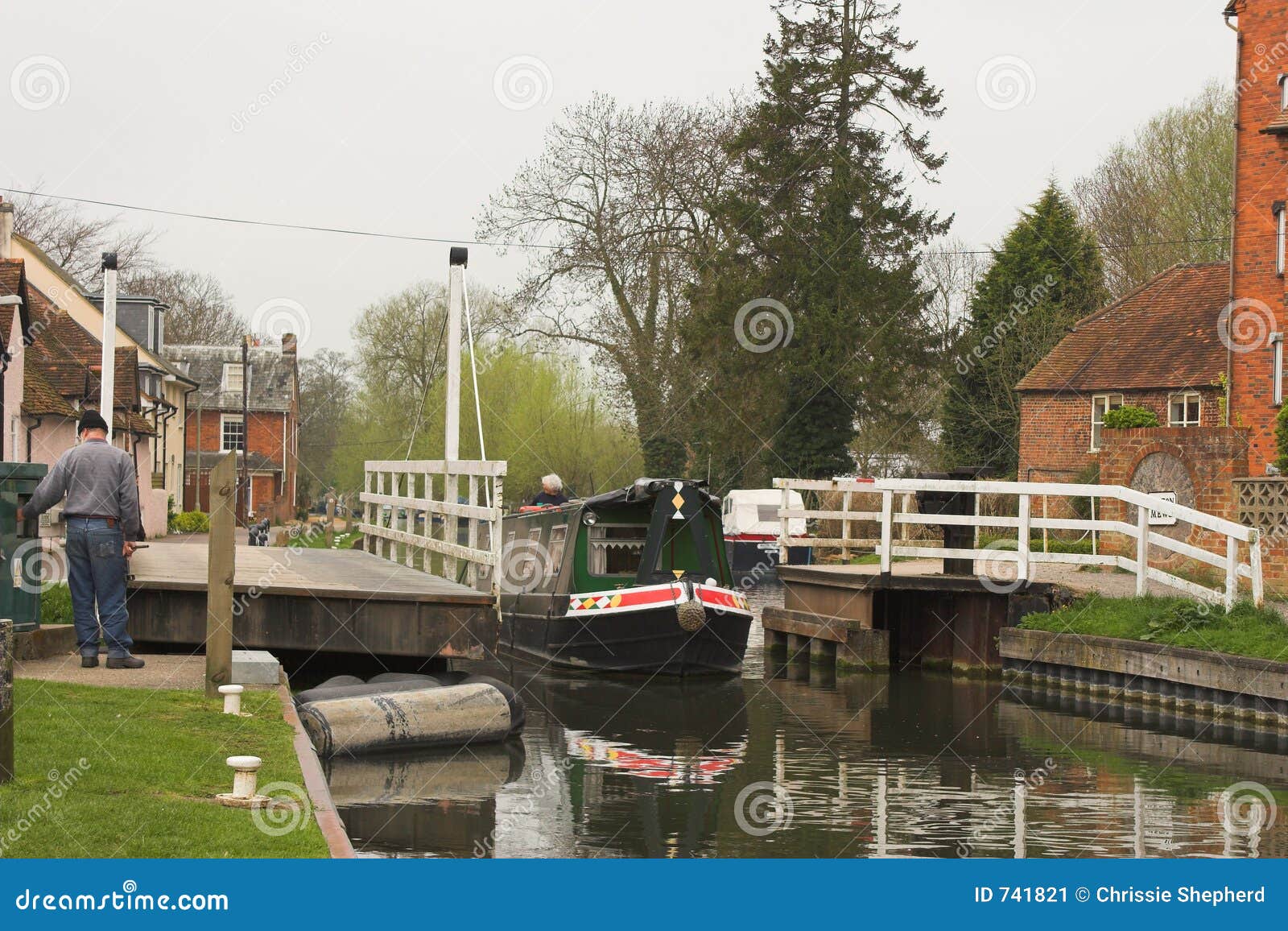 Canal Lock Stock Image | CartoonDealer.com #15084109