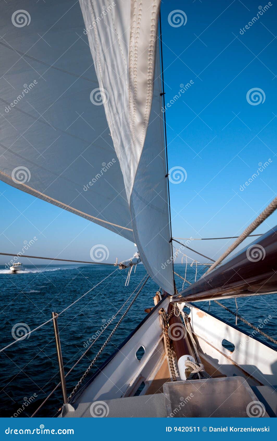 Boat navigating stock image. Image of sailboat, dramatic - 9420511