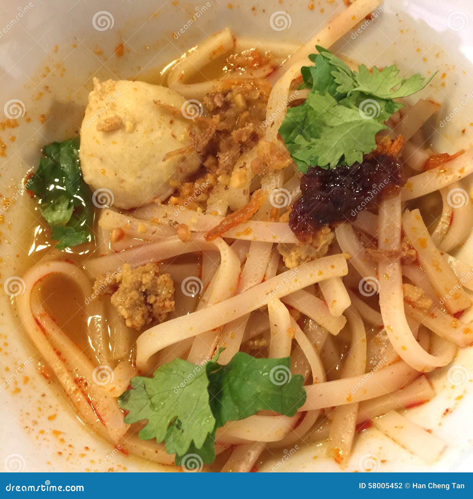 Boat Noodle stock photo. Image of chilli, bowl, noodle - 58005452