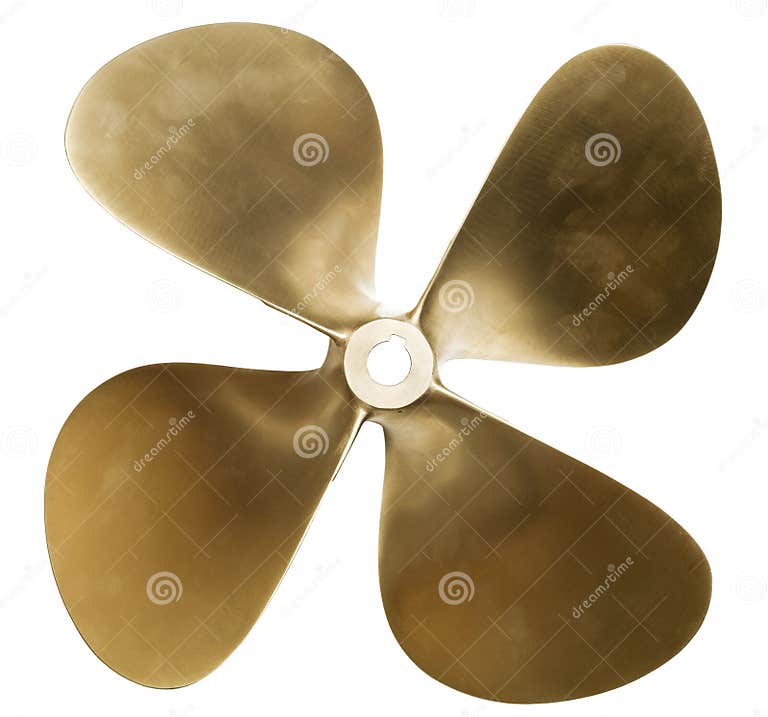 Boat propeller stock photo. Image of four, propeller, prop - 1712084