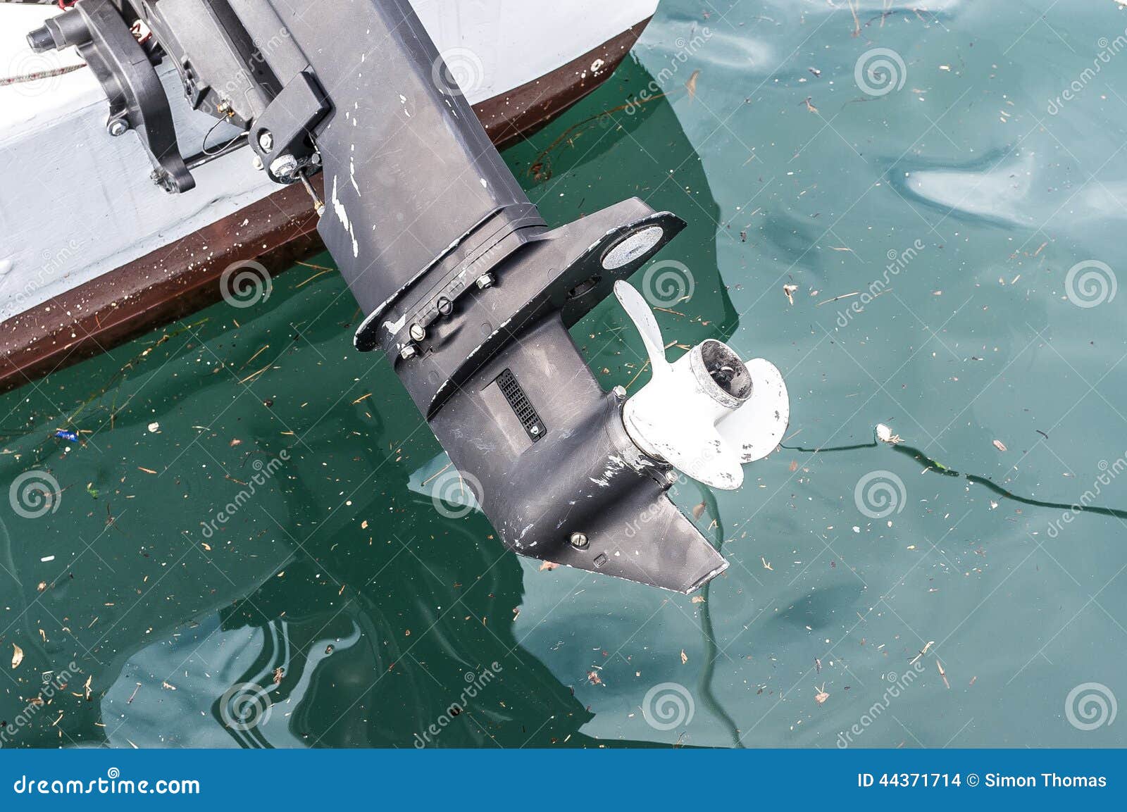 Boat Propeller stock photo. Image of motorised, boat - 44371714