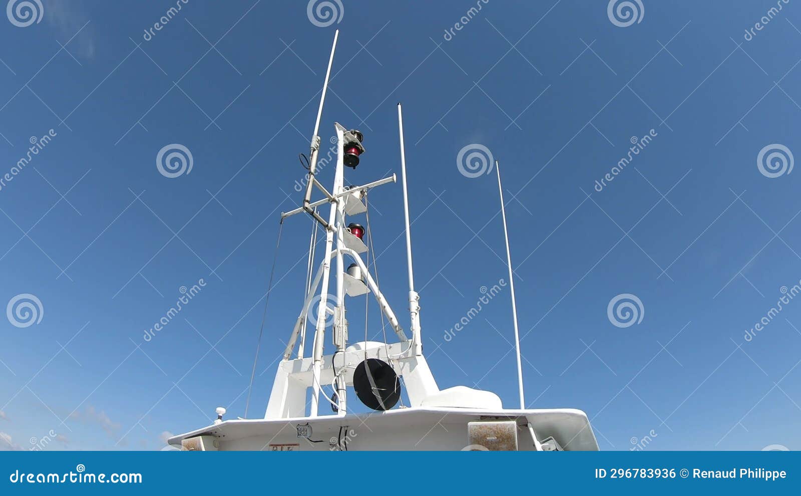 Boat Radar System and Antennas Stock Footage - Video of transport ...
