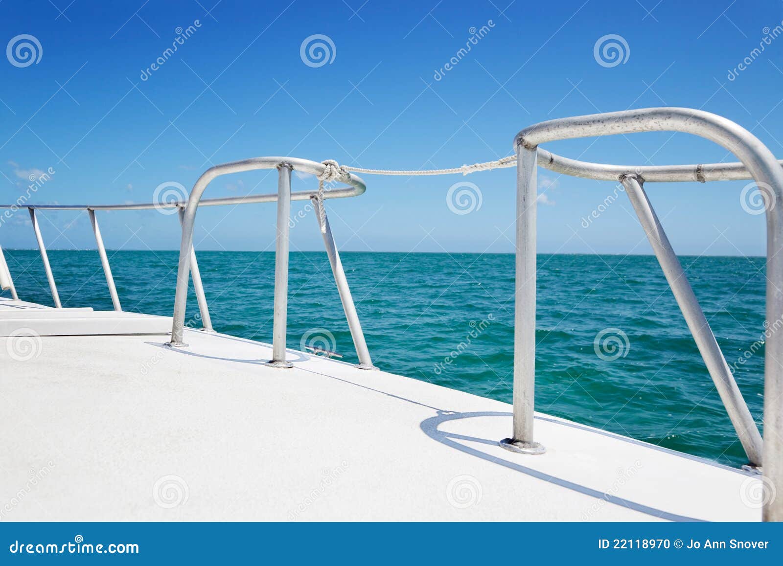 Boat railings stock photo. Image of tropical, water, boat - 22118970